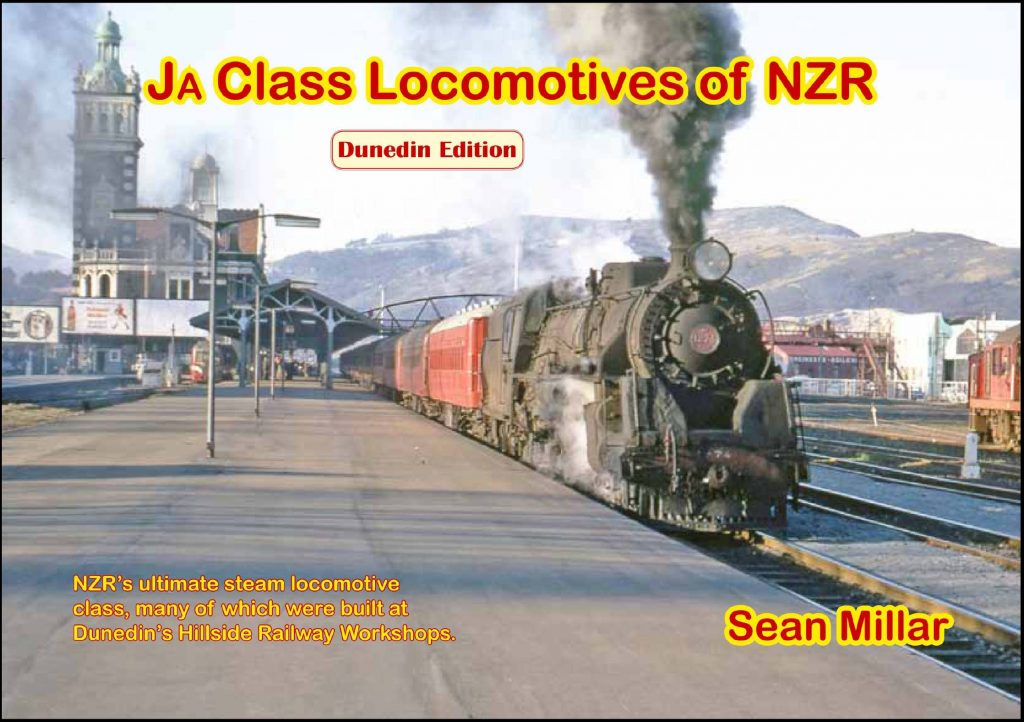 Ja Class Locomotives of NZR (Dunedin edition) - Sean Millar Publishing